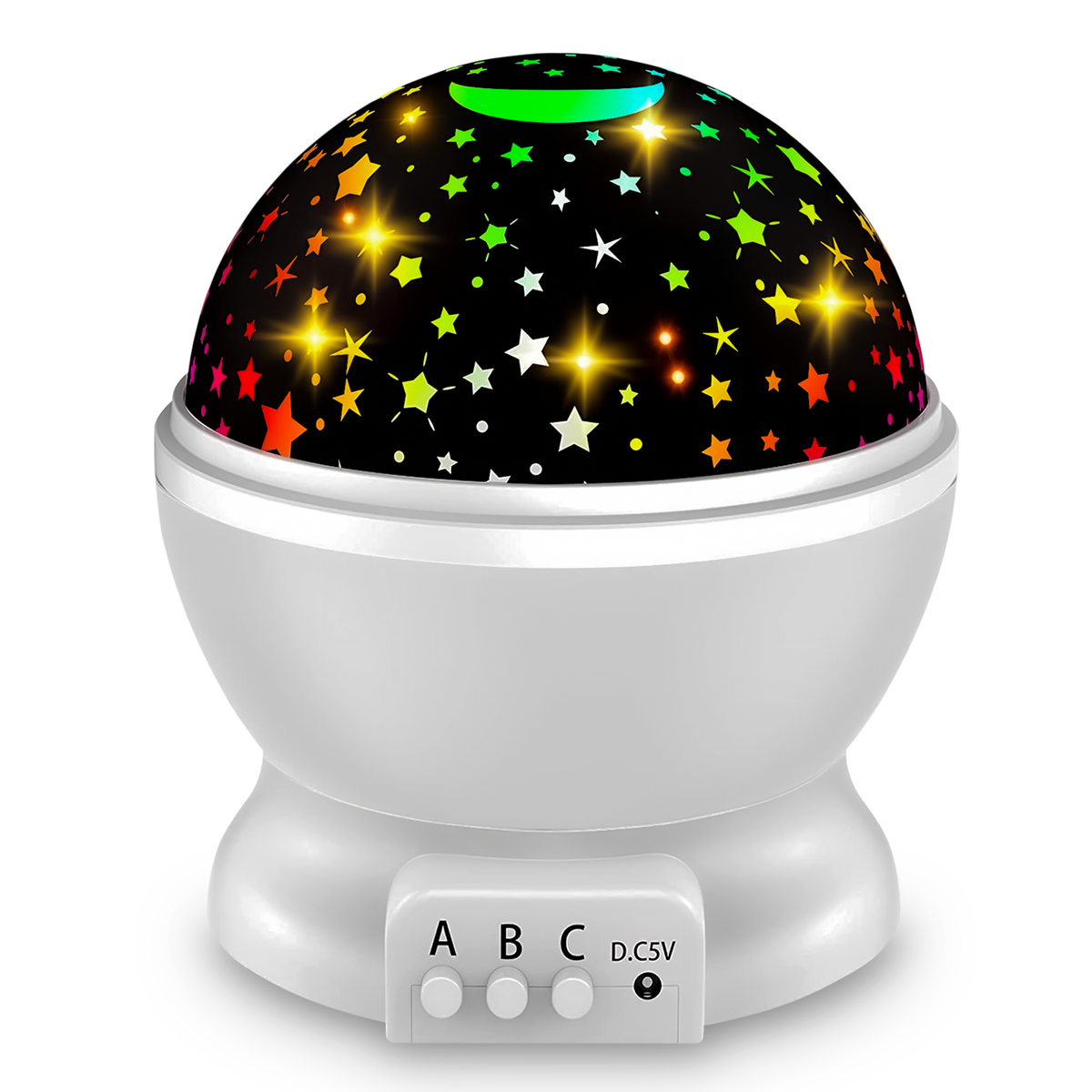 Spinning Stars Night Light