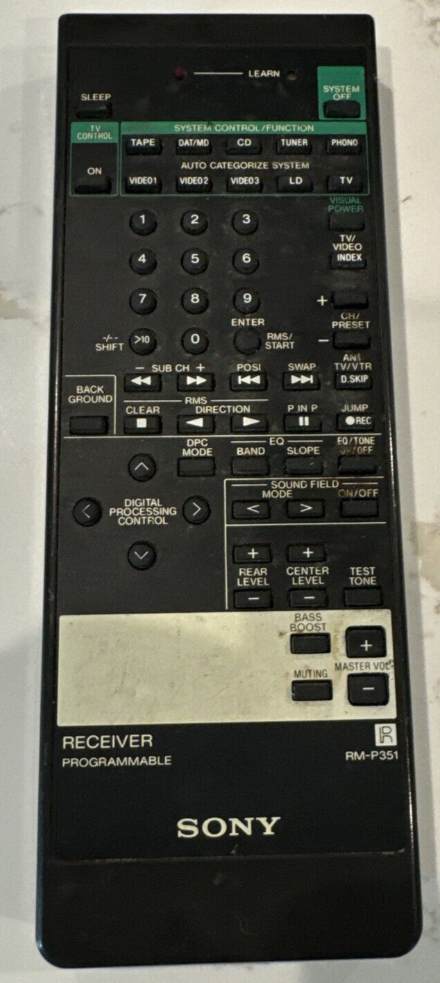 Sony Stereo control center Model: STR-D965 Remote Included | eBay