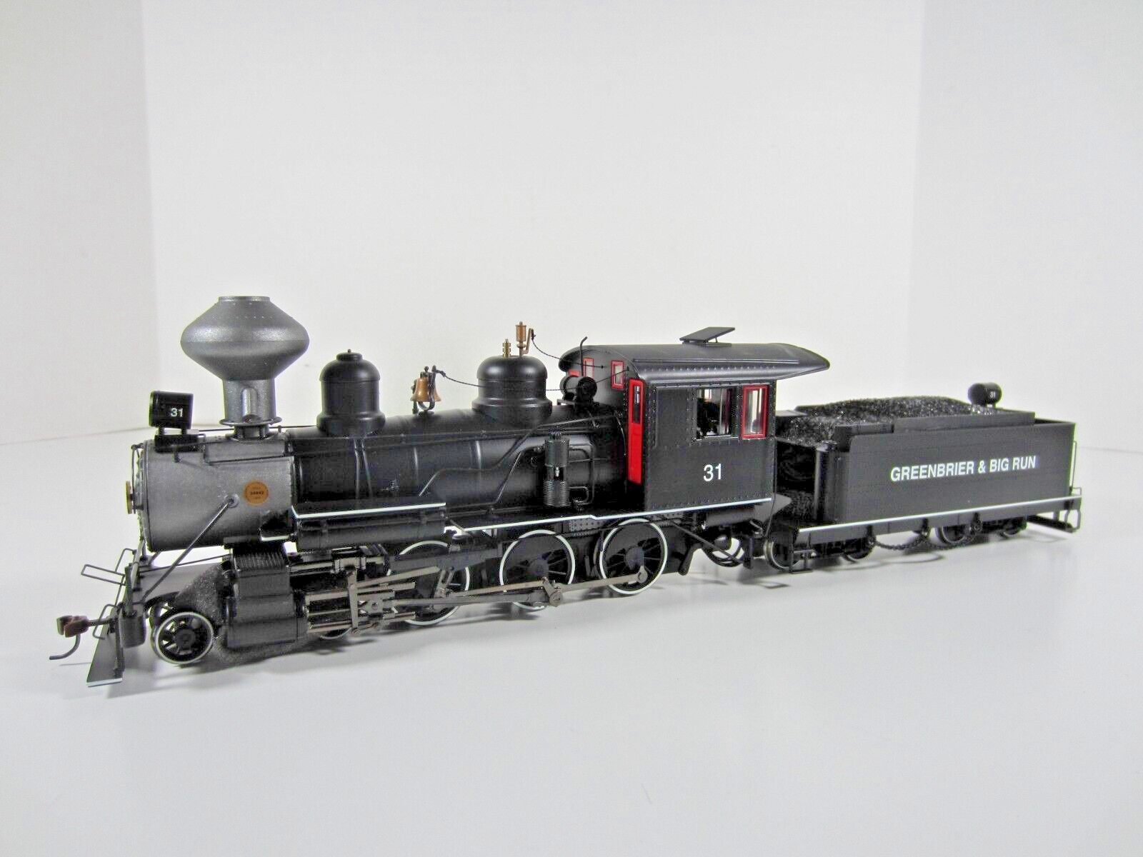 Bachmann On30 28657 GreenBrier & Big Run 4-6-0 Steam Locomotive | eBay
