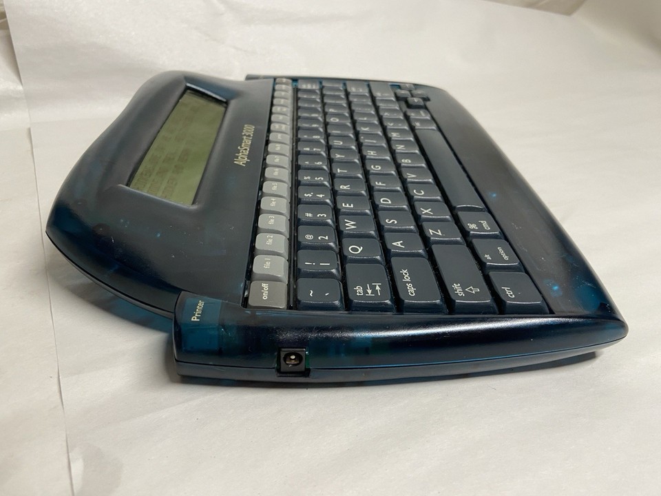 Alphasmart 3000 Word Processor Portable Full Keyboard Classroom | eBay