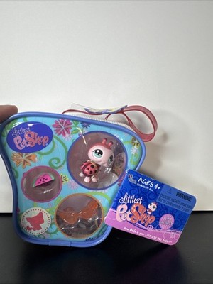 Littlest Pet Shop Picnic Ladybug Ladybird in Purse Tote #1017 Toy LPS ...