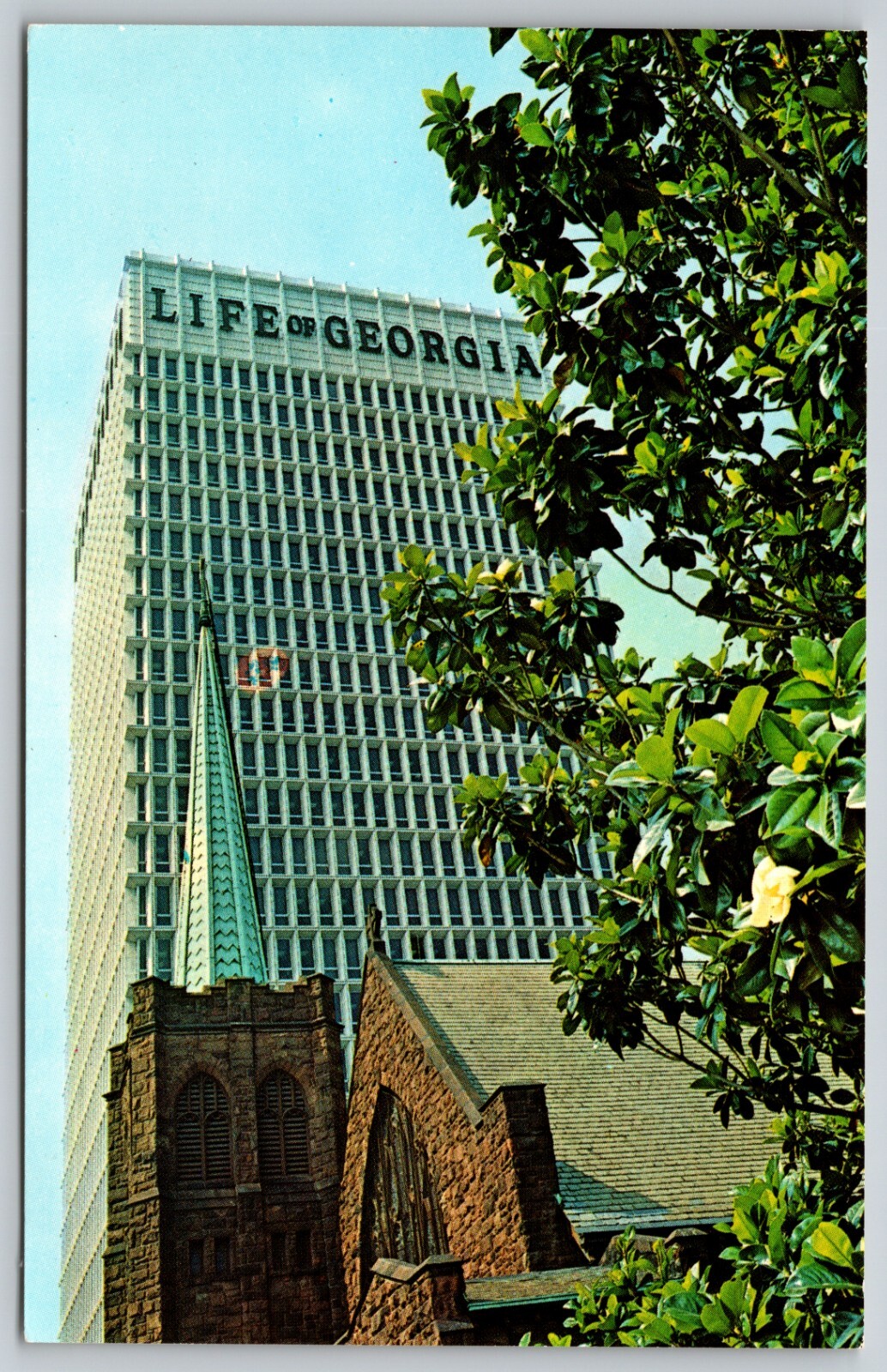Life Insurance of Georgia Tower - Atlanta GA - Postcard 9860 | eBay