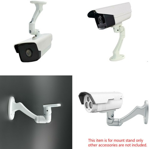4x Aluminium Alloy Wall Mount Stand Bracket for Surveillance Camera ...