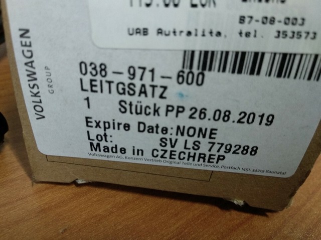 Volkswagen PD TDI Diesel Injector Harness 038 971 600 for sale online ...