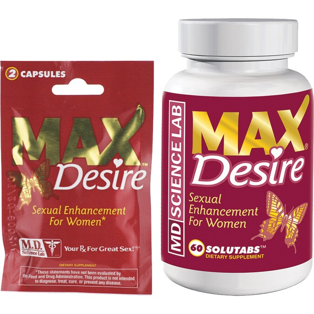 2 Max Desire Sexual Enhancement Pills for Women Increase Libido Arousal ...