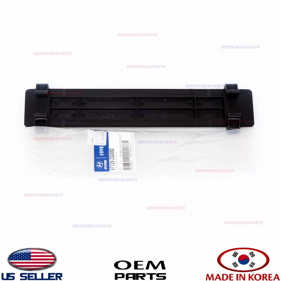 Genuine Cabin Air Filter Access Cover OEM Hyundai Sonata Santa Fe Kia ...