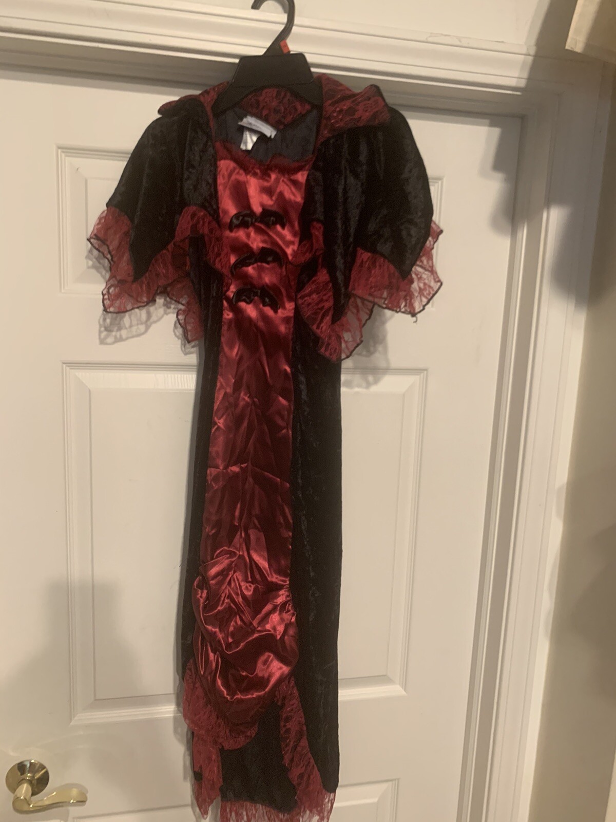 Midnight Vampiress Gothic Vampire Costume Child Size 8 - Gem