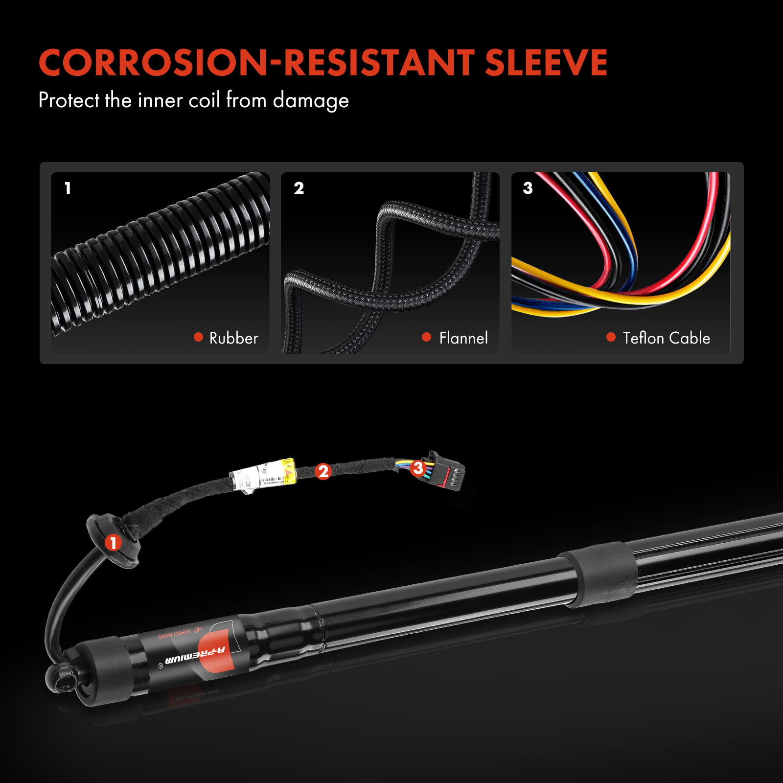 1x Electric Tailgate Gas Strut Rear for Volvo XC60 II 246 17-On 2.0 ...