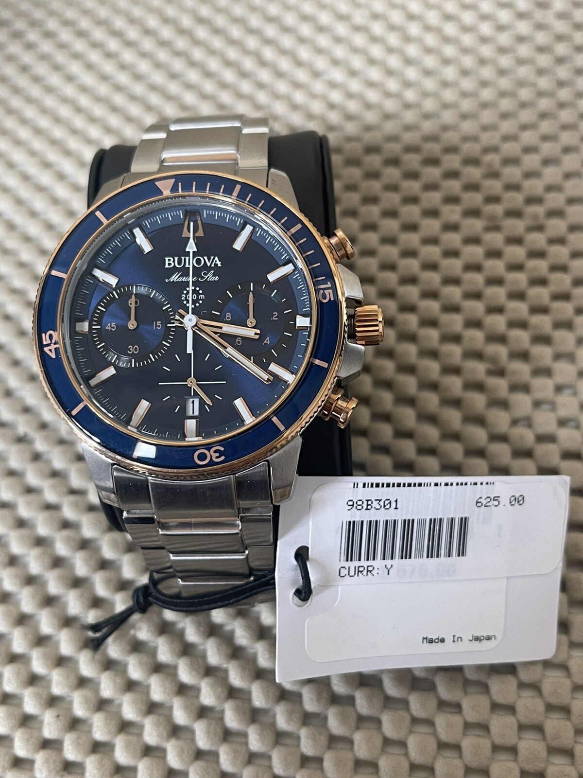 Bulova 98B301 Marine Star Chronograph 45mm | eBay