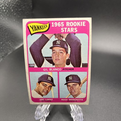 1965 Topps Set-Break #566 - Hi # SP - Yankees Rookie Stars- Gil Blanco ...