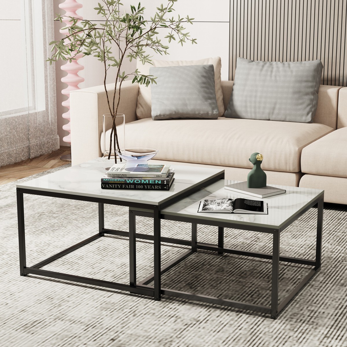 Modern Square Coffee Tables Isabel Coffee Table | Wooden Coffee Tables
