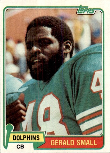 1981 Topps Cards Gerald Small Football Cards #243 | eBay