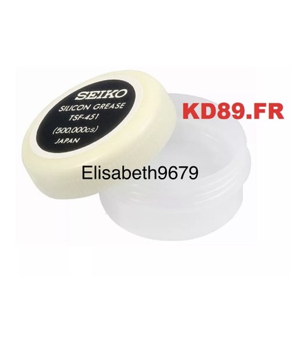 Seiko TSF 451 Graisse Lubrifiant Silicone Pour étanchéiser les montres ...