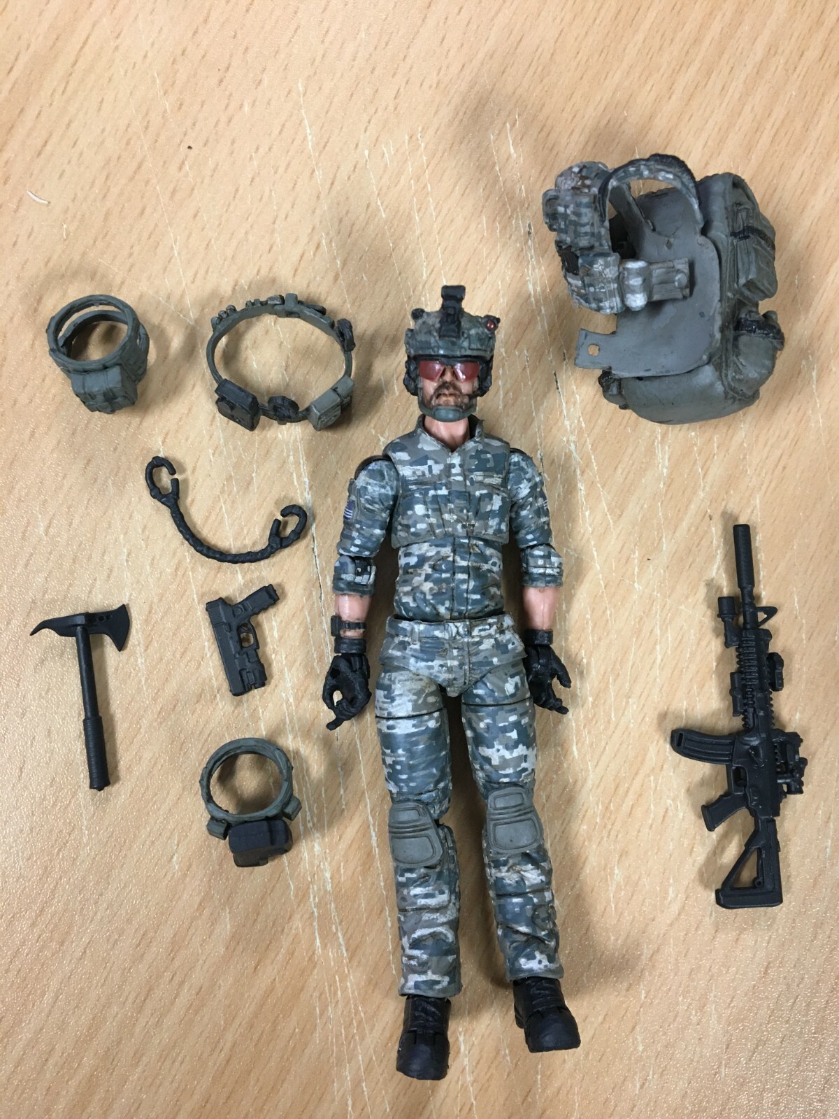 JOY TOY 5th Generation: Armed Forces USMC Figure A with backpack New | eBay