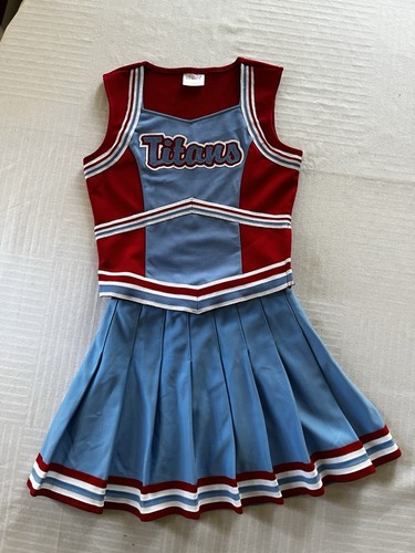 Cheerleader Outfit Uniform Polyester Peppy Spirited Teen Cosplay Sz Sm ...