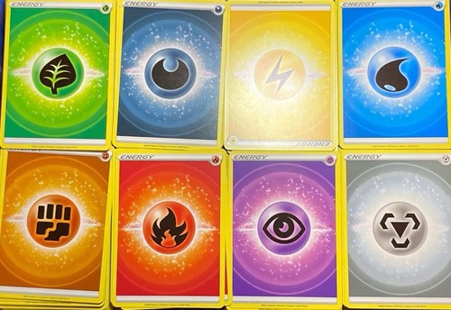 Lot Of 160 Pokemon TCG Basic Energy Card Cards (20 of Each Type) | eBay