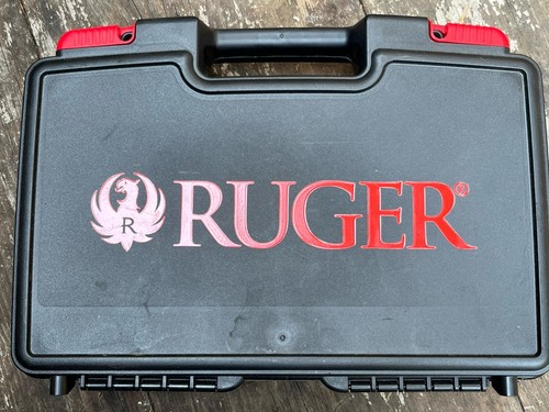 Ruger Lockable Pistol Case- Hard Plastic w/ Foam | eBay