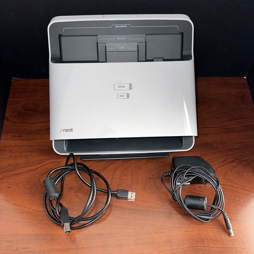 Neat Desk ND-1000 Desktop Scanner Digital Filing System Power & USB ...