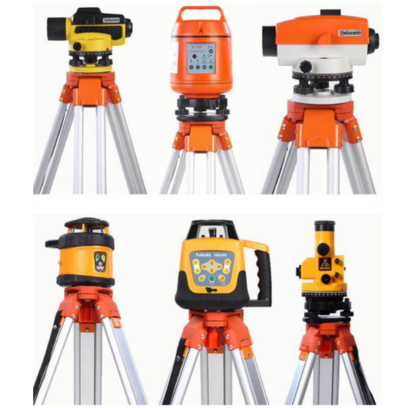 59'' Universal Survey Tripod Laser Level Transit Level with 5m ...