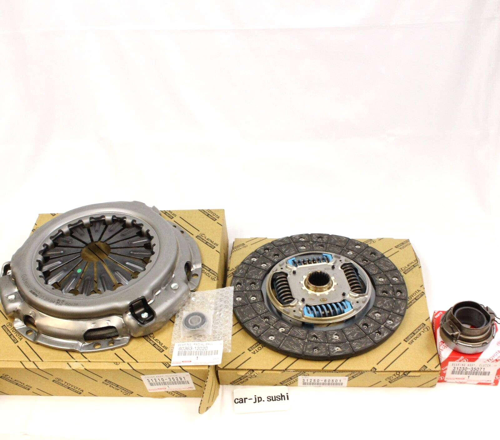 TOYOTA Genuine COASTER TACOMA 2012-2018 2.7L 4CYL 5-Speed Clutch Kit ...