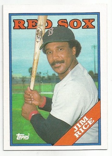 JIM RICE 1988 TOPPS CARD NEAR MINT+ CONDITION | eBay