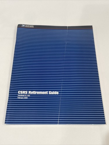 2005 February, CSRS Retirement Guide, Handbook EL-502 (MH875) | eBay