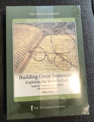 The Great Courses: Building Great Sentences: Exploring The Writer’s ...