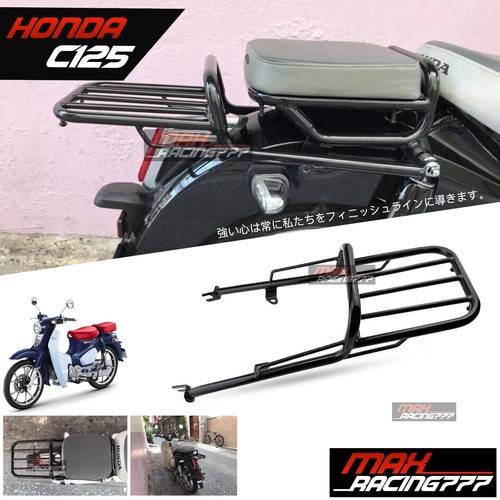 RACK LUGGAGE LUGGAGE SIDE BLACK FOR HONDA SUPER CUB C125 2018-2023 | eBay
