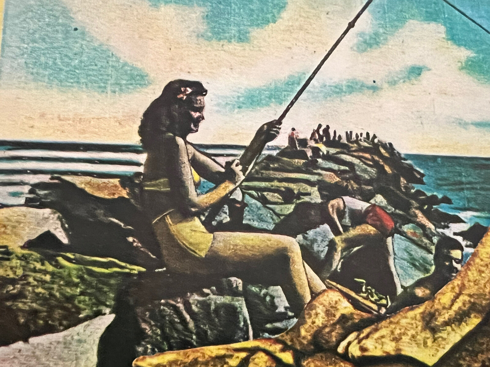 Original Doug Benson Collage Art: Wildwood NJ Beach Intercourse - 5.5 x ...