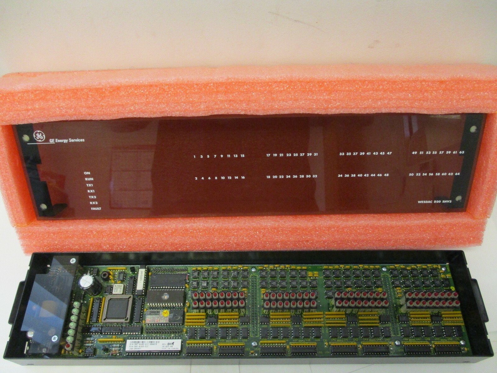 GE ENERGY SERVICES LOGIC PANEL WESDAC D20 SHV2 P/N GE 507-0103-ECC | eBay