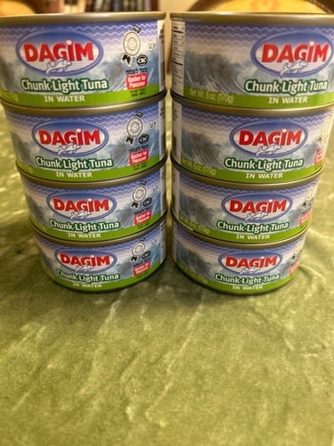 dagim chunk light tuna in water 6 oz - 8 pack | eBay