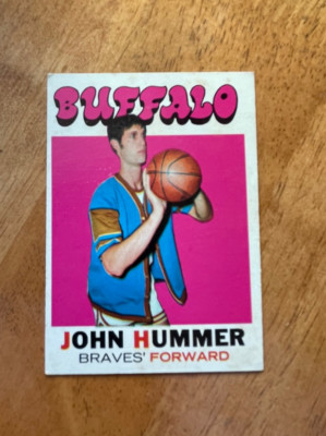 DCC: 1971-72 Topps NBA John Hummer Buffalo Braves #125 EX-NM | eBay