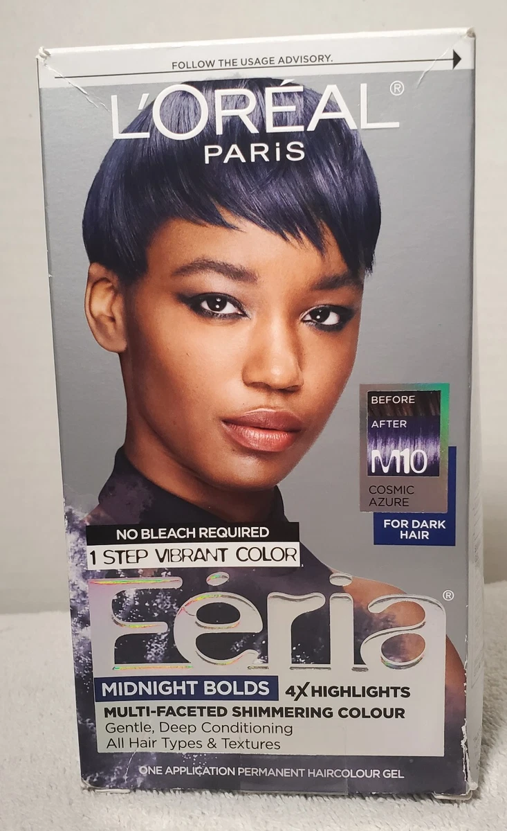 Midnight Blue Hair Color Feria