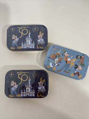 Walt Disney Collectible Tins Set of 3 | eBay