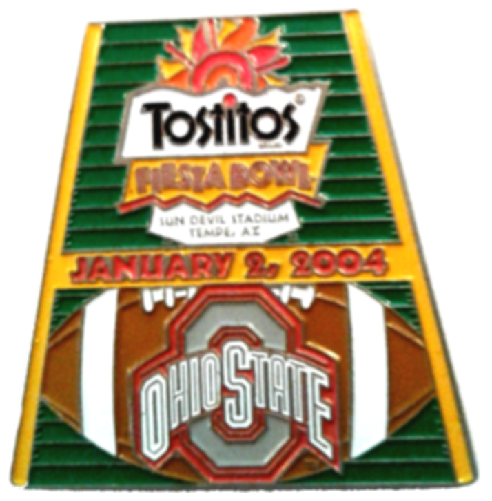 Ohio State Buckeyes Pins Ohio State University 2004 Tostitos Fiesta ...
