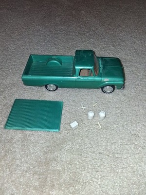 AMT 1/25 VINTAGE BUILT 1963 63 FORD PICKUP TRUCK PAINTED ANNUAL MODEL ...