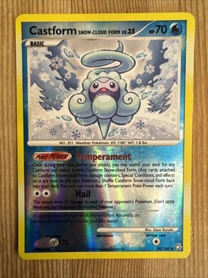 Castform 50/146 Legends Awakened 2008 Pokemon Card Reverse Holo LP | eBay