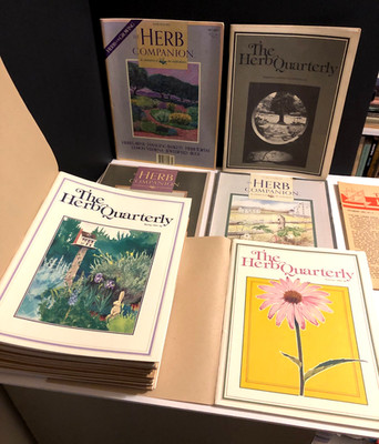 HERB QUARTERLY MAGAZINE 20 issues + HERB COMPANION Herb Gardening ...