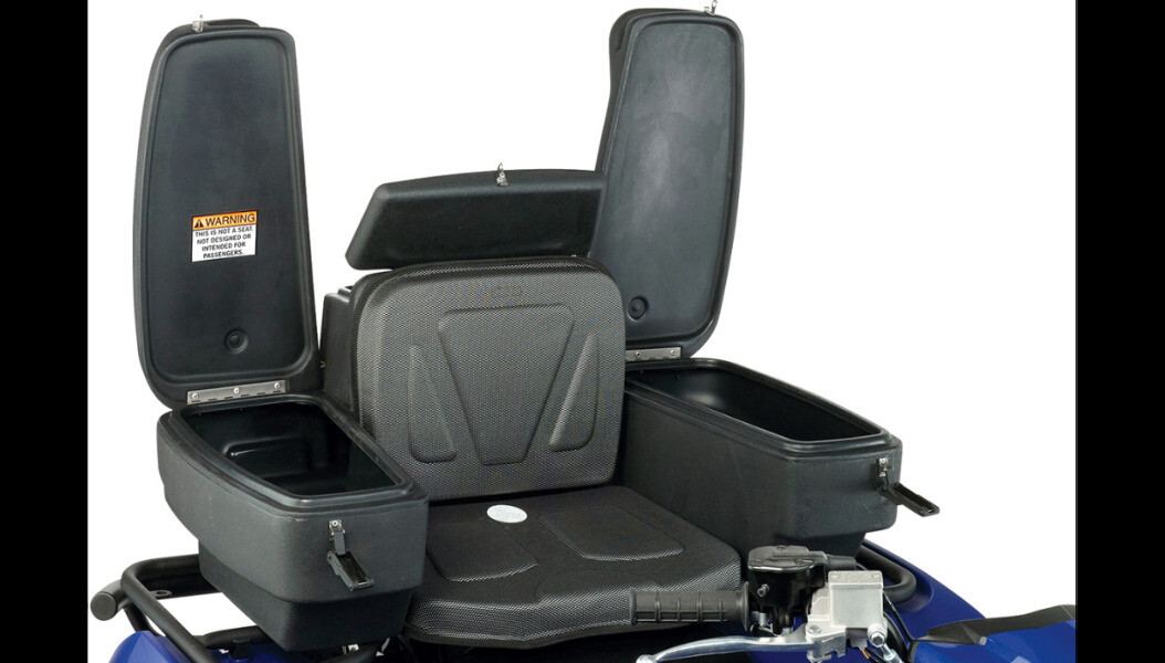 ATV Rear Passenger Seat Cargo Storage Trunk Box Luggage Cooler ...