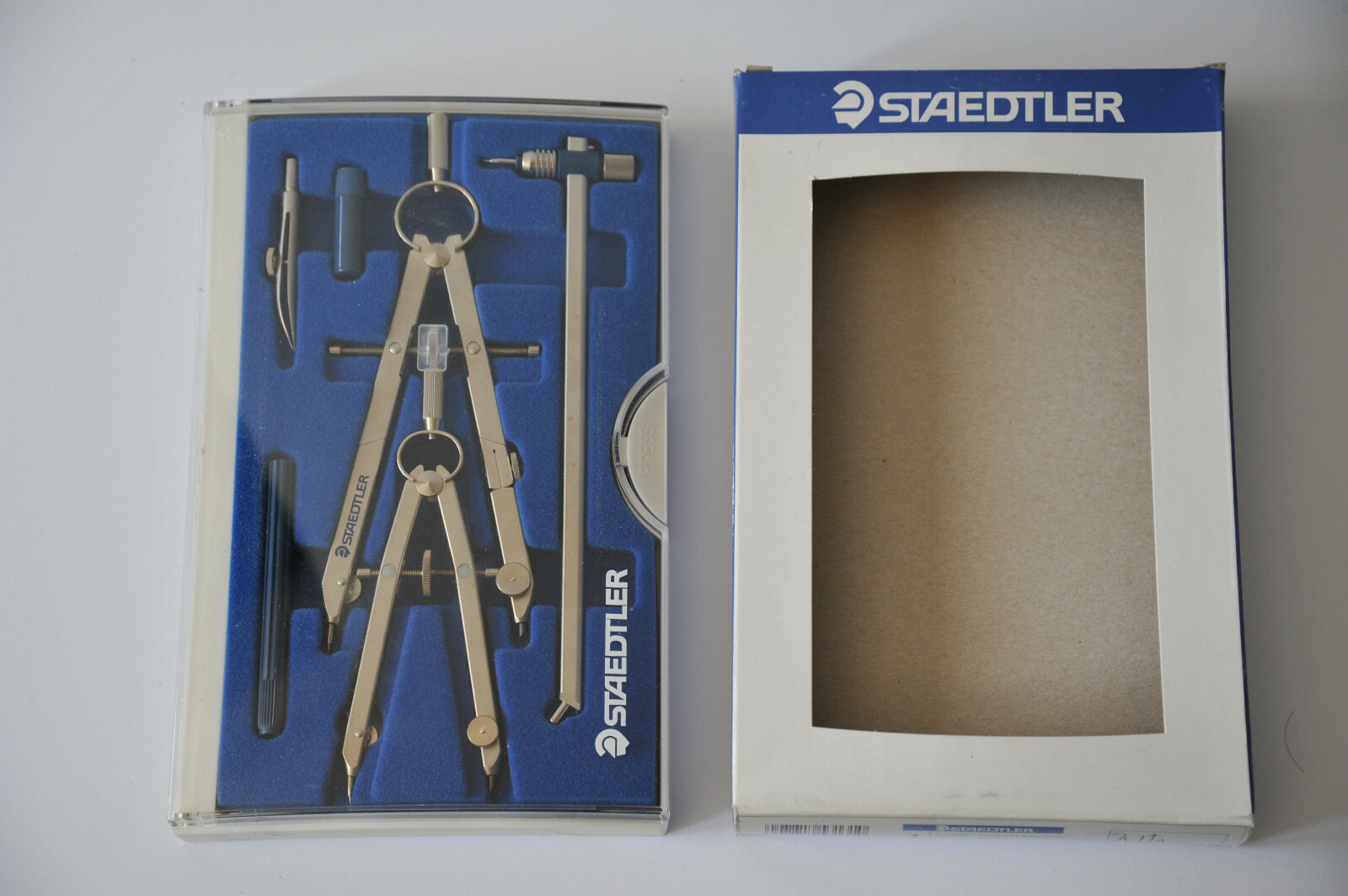 STAEDTLER Series 551 04 Germany Drafting COMPASS Set CIRCLE MARS ...