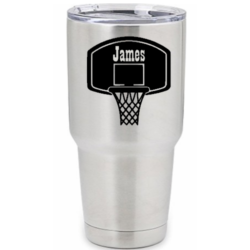 Basketball Decal, Basketball Net Decal, Personalized Decal with Name | eBay