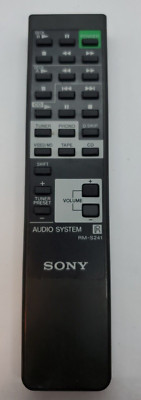 Original Sony RM-S241 Remote Control HCD251 R2500 HCD261 RS2400 R2400 ...