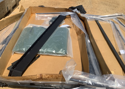 2 MAN GREEN CARGO TOP TARP BOW KIT MILITARY HUMMER HMMWV HUMVEE M998 ...