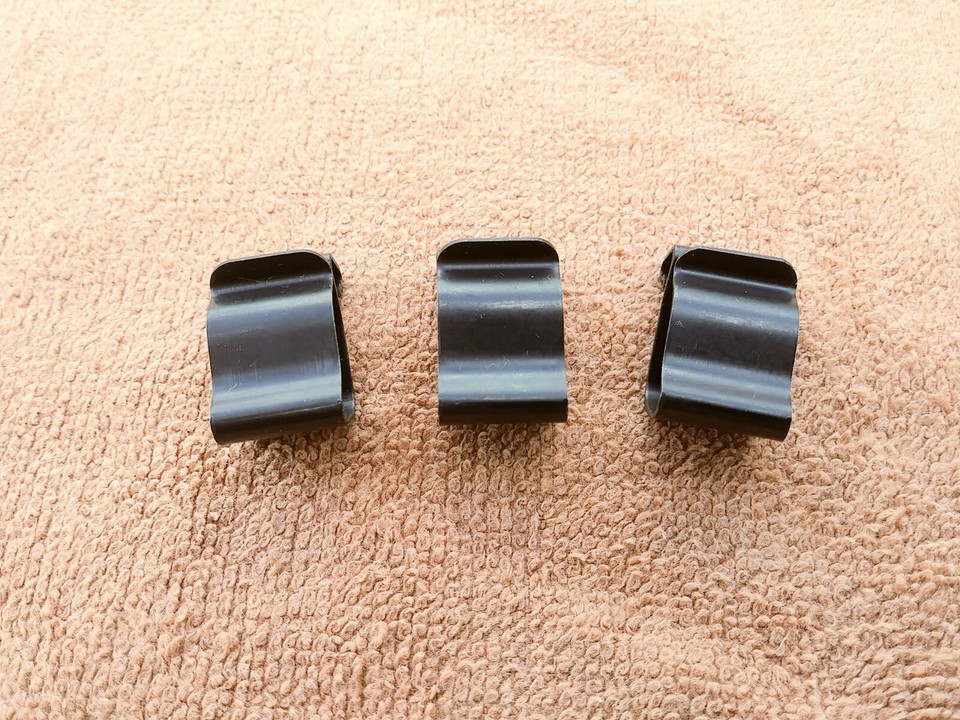 62-67 CHEVY II NOVA Under Hood Cowl Gutter Wire Harness Hose Retainer ...