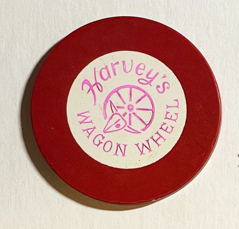 Harvey's Casino Lake Tahoe Crest & Seal Roulette Chip | eBay