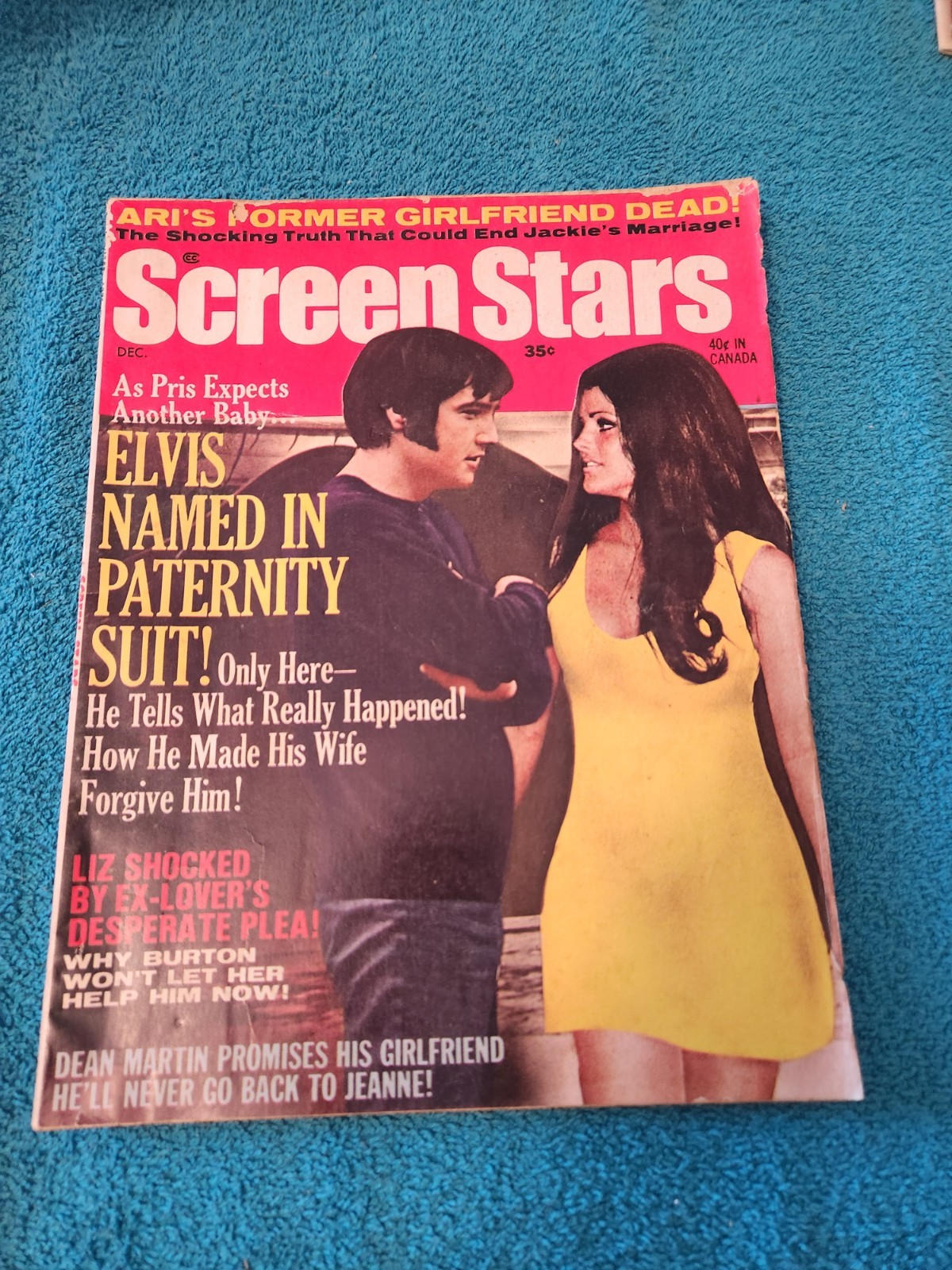 ELVIS - SCREEN STARS - DEC 1970 | eBay