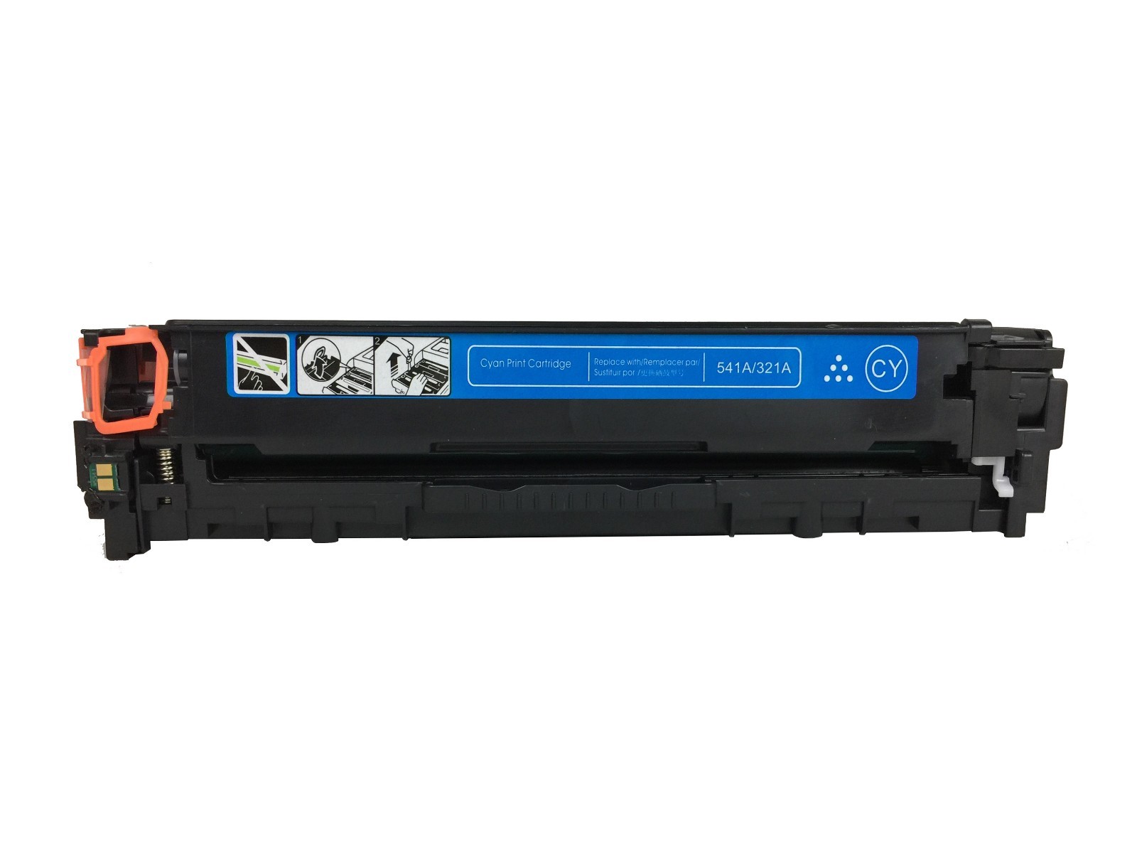 4 125A CB540A Black Color Toner Cartridge Set For HP LaserJet CP1518ni ...