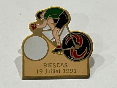 a PINS PIN ENAMEL VELO BICI TOUR DE FRANCE 1991 BIESCAS | eBay