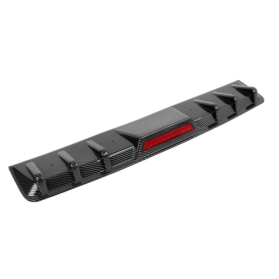 For Lexus IS200t IS 250 300 350 Carbon Fiber Rear Bumper Diffuser ...