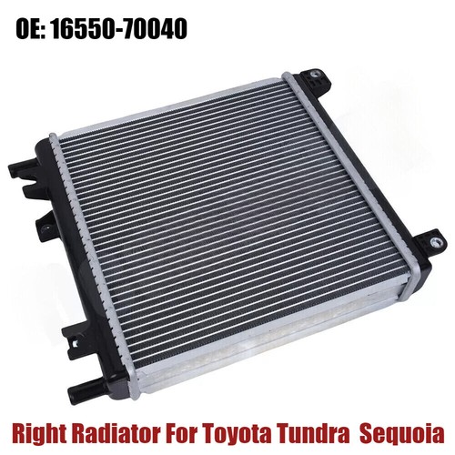 16550-70040 Right Radiator For Toyota Tundra 2022-2024 Sequoia 2023 ...